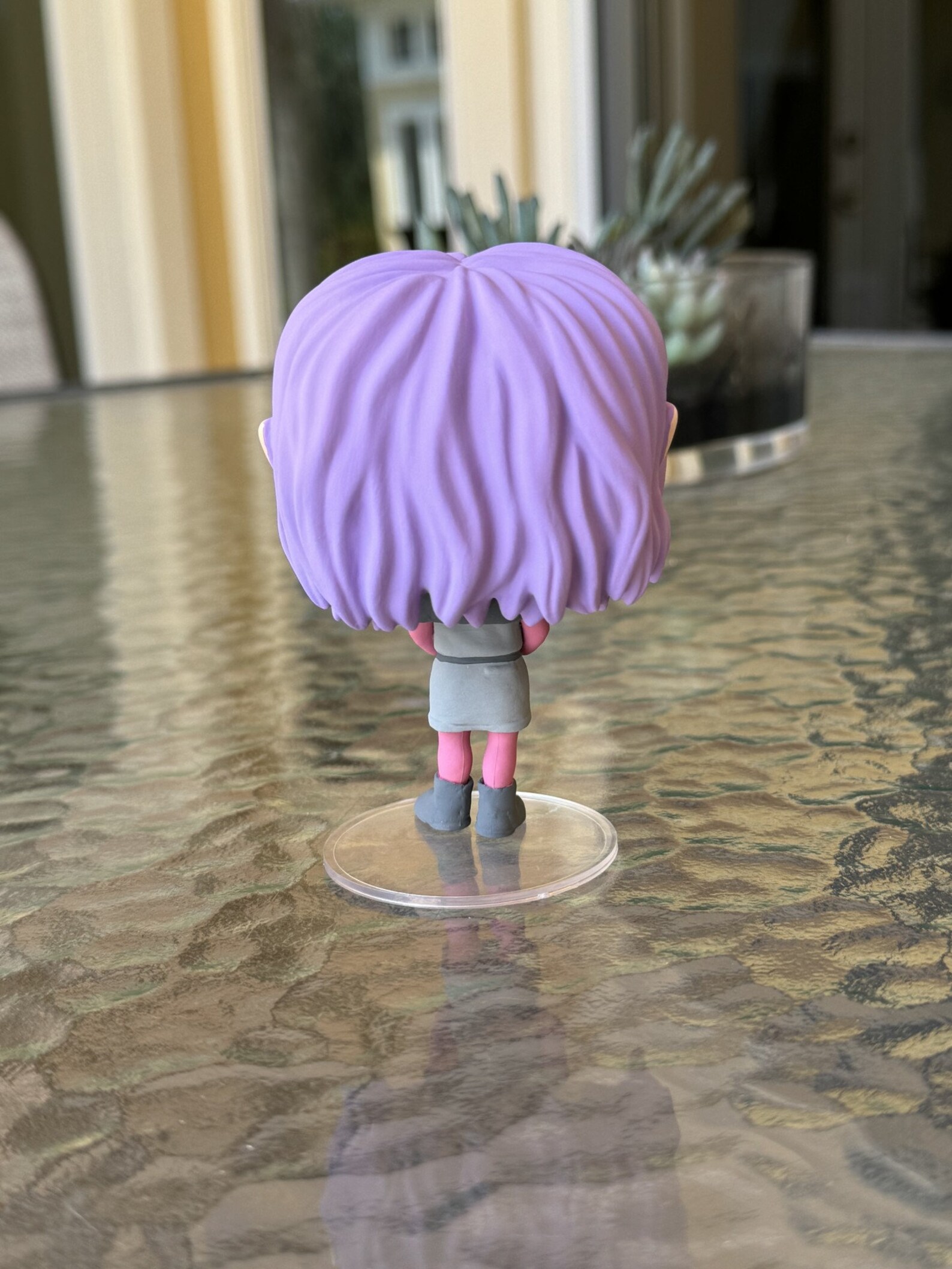 Custom Amity Figure (purple Hair) - Etsy