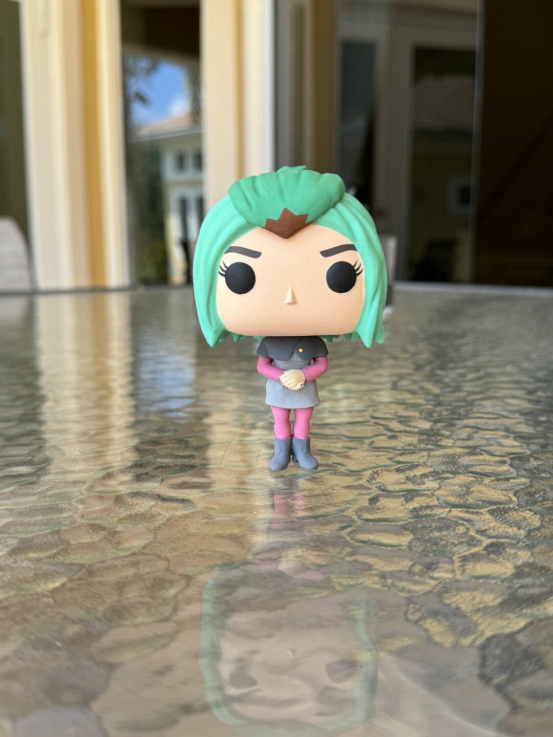 Custom Amity Figure (green Hair) - Etsy
