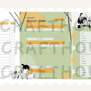 Chainsaw Anime Printable Planner | 9 Sheets - Etsy