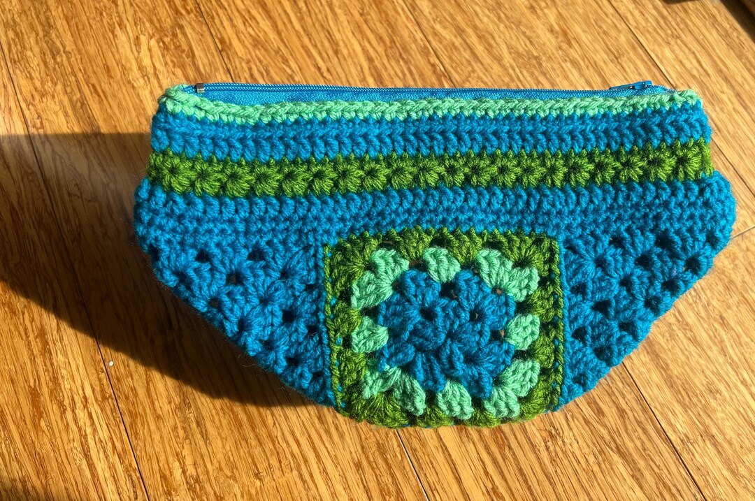 Tried and True - Original Granny Square "everything" Pouch With Zipper ...
