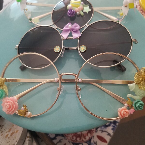 Round Eyeglasses - Etsy