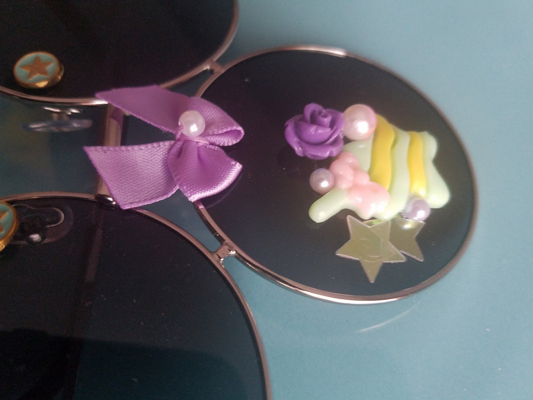 Oversized Blerd Round Space Babe Decora Afro Kei Nonprescription ...