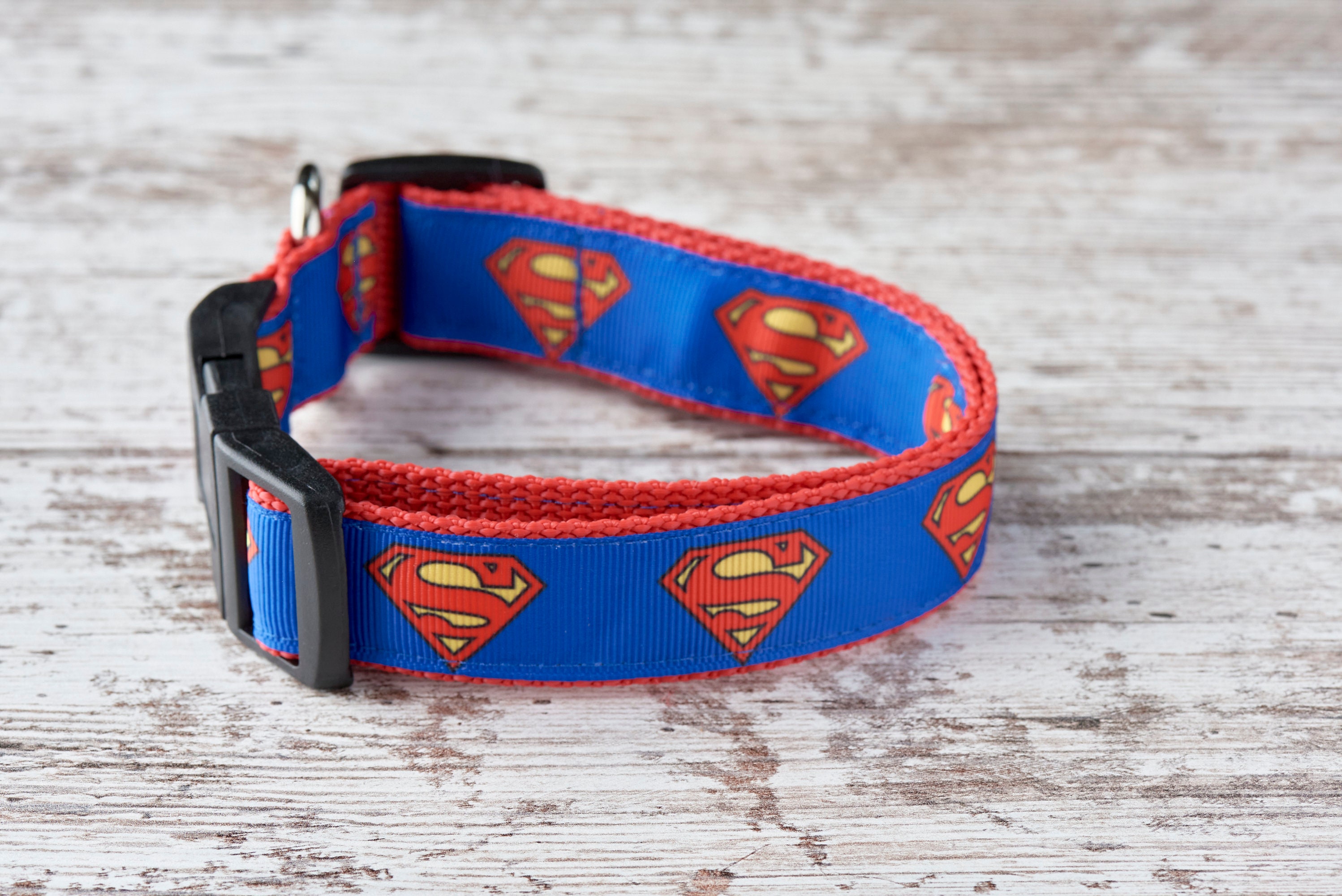 Super Hero 1” Dog Collar - Etsy