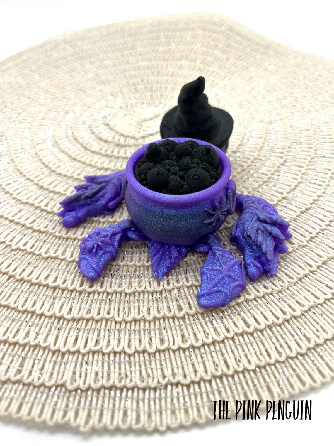 3D Printed Witchy Turtle Sensory Fidget Toy/ Cute Spooky Witch ...