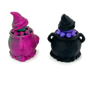 3D Printed Witchy Octo-spinner With Cauldron Fidget Spinner Toy/fidgets ...