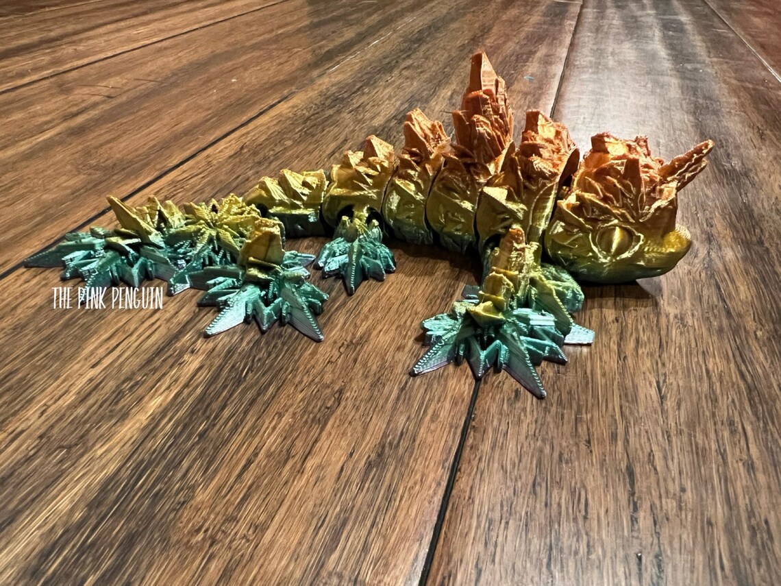 3D Printed Frostfin/ 3D Printed Toy/ Articulating 3d - Etsy