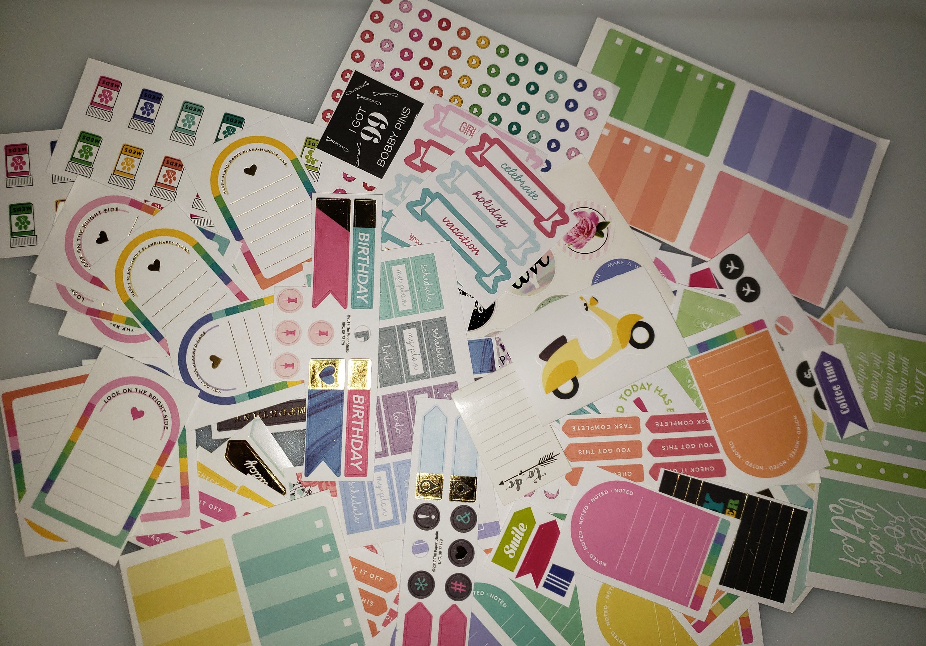 HUGE Lot of Stickers 1000's of stickers Dozens of full | Etsy