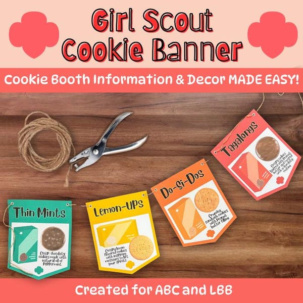 Girl Scout Cookie Booth - Etsy
