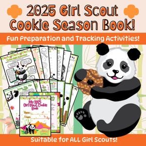2025 Girl Scout Cookie Book - Etsy
