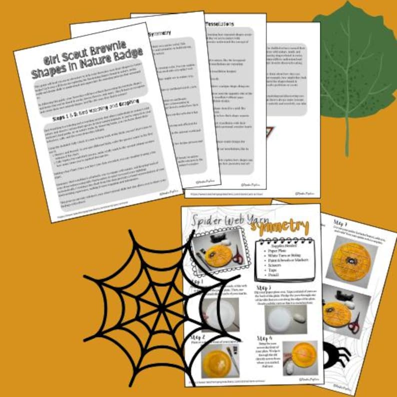 Brownie Shapes in Nature Badge Activities | Complete Guide & Crafts ...