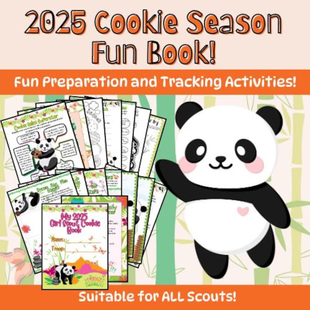 2025 Cookie Season | Preparation & Tracking Book | Full of Activities ...