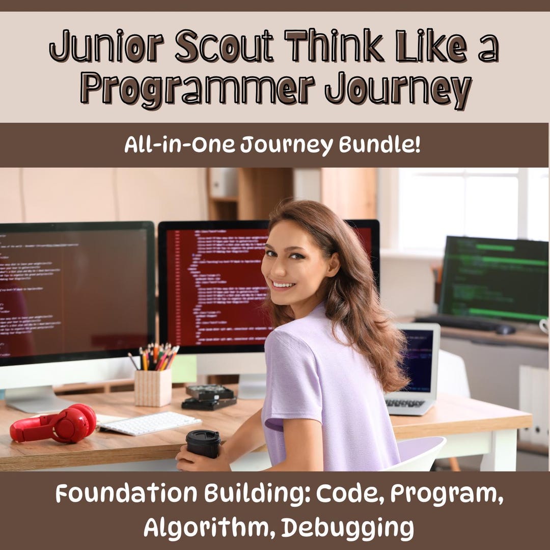 Junior Scout Think Like a Programmer | All in One JOURNEY | Programming | Coding | Computational ...