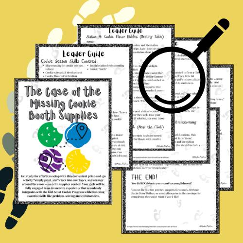 Scout Mystery Escape Room Adventure | Meeting Activity | Scout Cookies ...