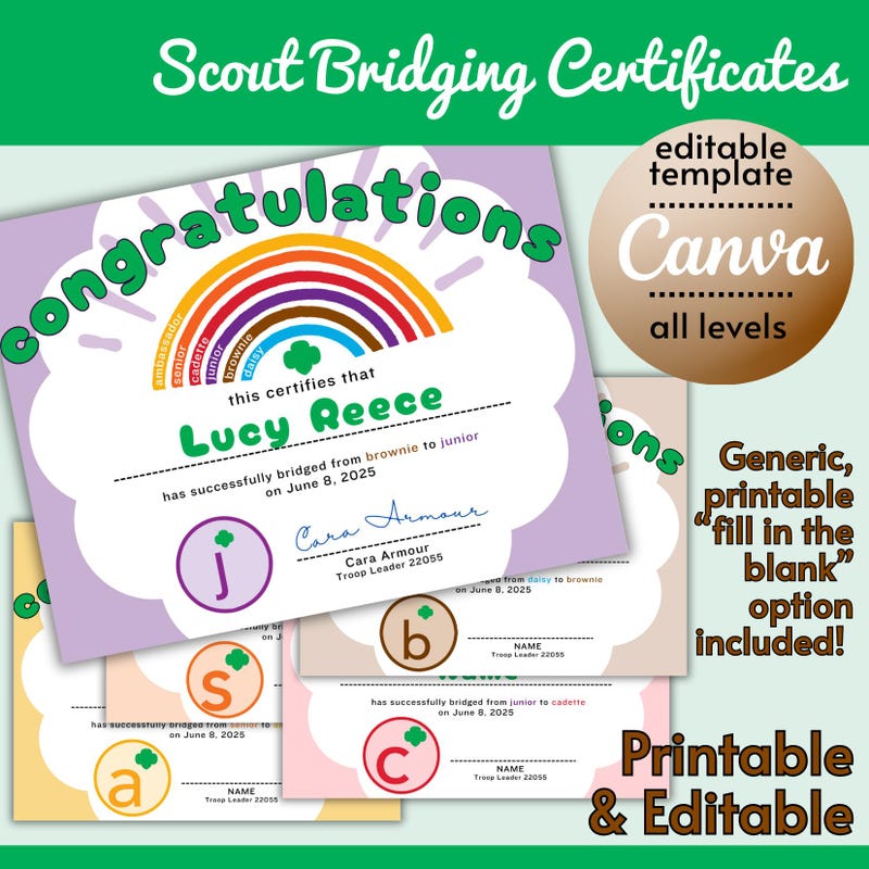 Junior Bridging Certificate - Etsy