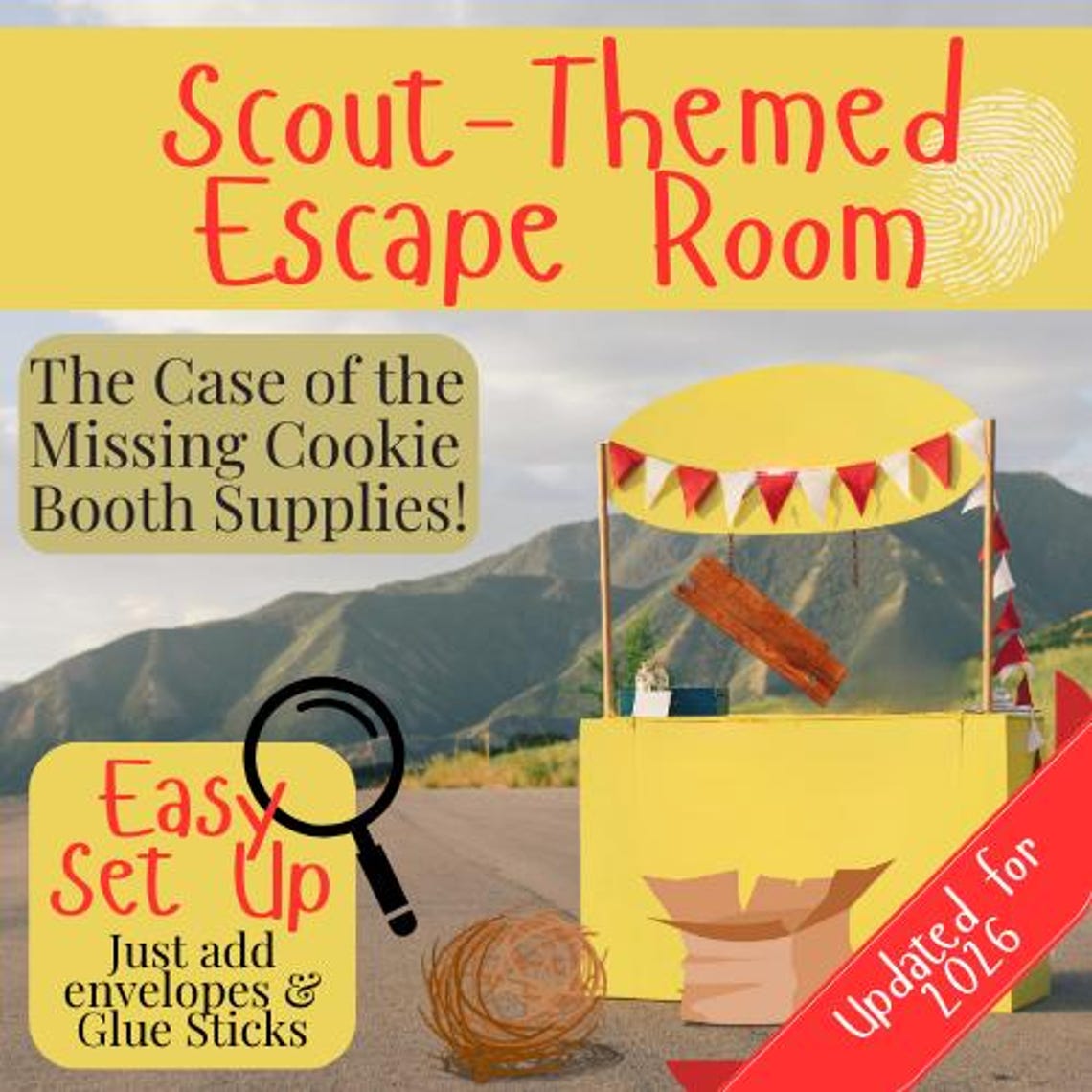 Scout Mystery Escape Room Adventure | Meeting Activity | Scout Cookies ...
