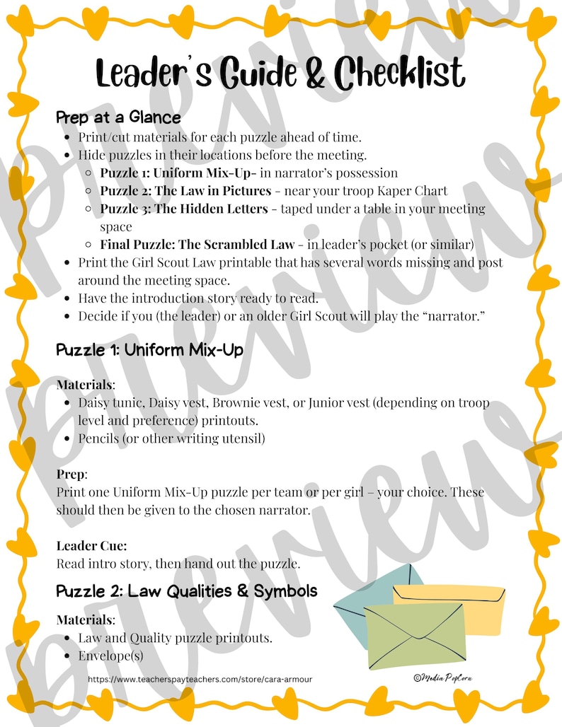 Scout Mystery Escape Room Adventure | Meeting Activity | LEARN the ...