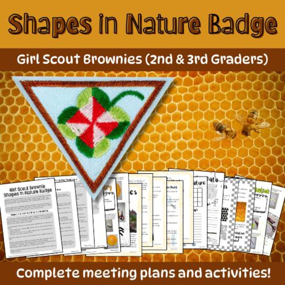 Brownie Shapes in Nature Badge Activities | Complete Guide & Crafts ...