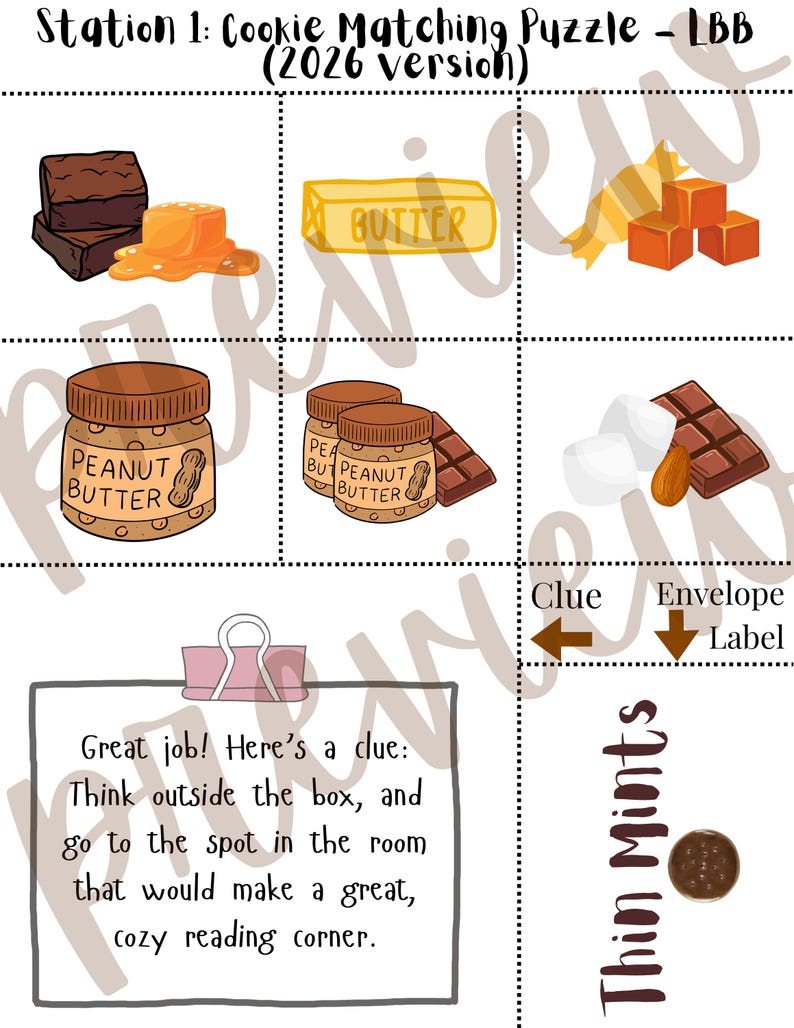 UPDATED for 2026! Scout Cookie Mystery Escape Room Adventure | Meeting ...