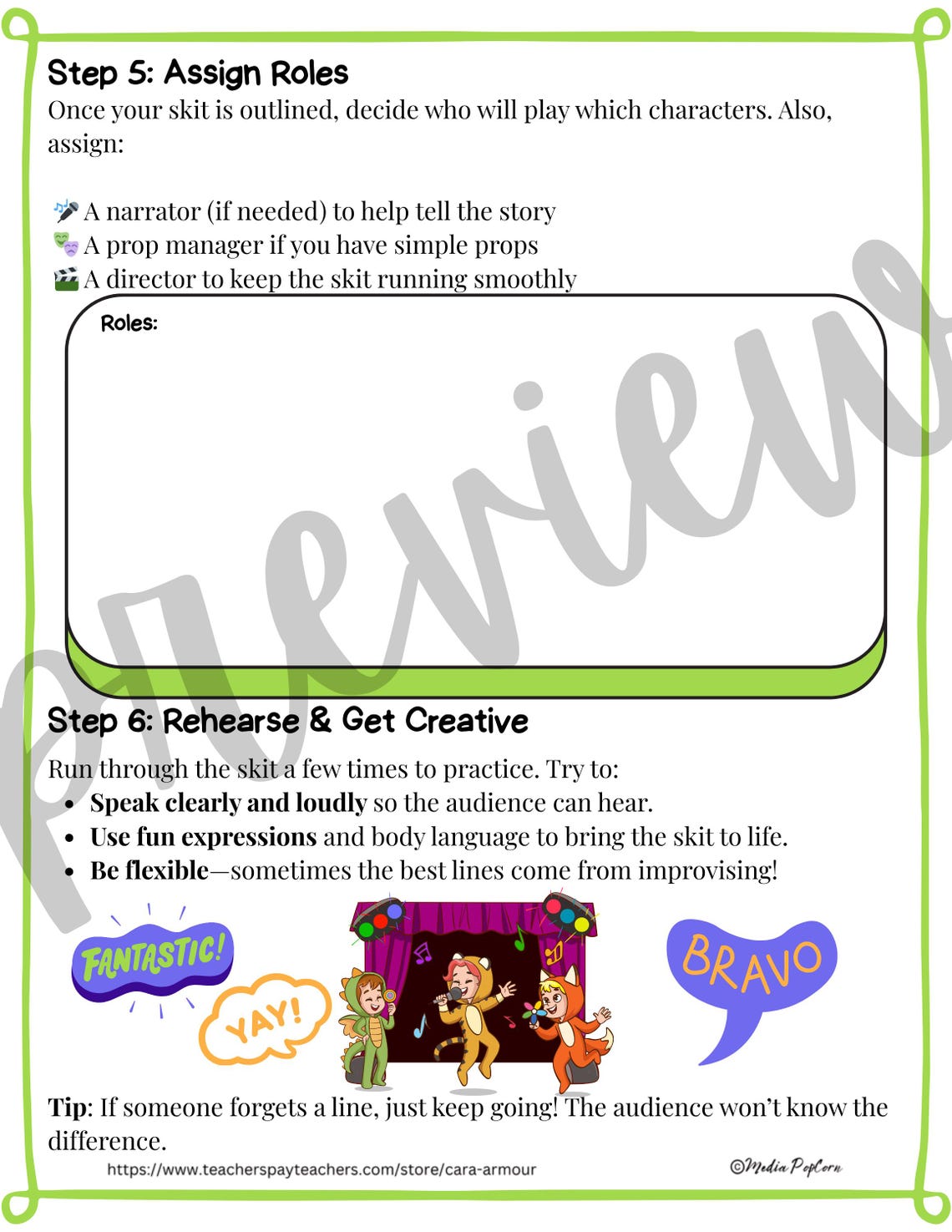 Scout Skit Starter Workbook | Make Skit Development a BREEZE | Scout ...