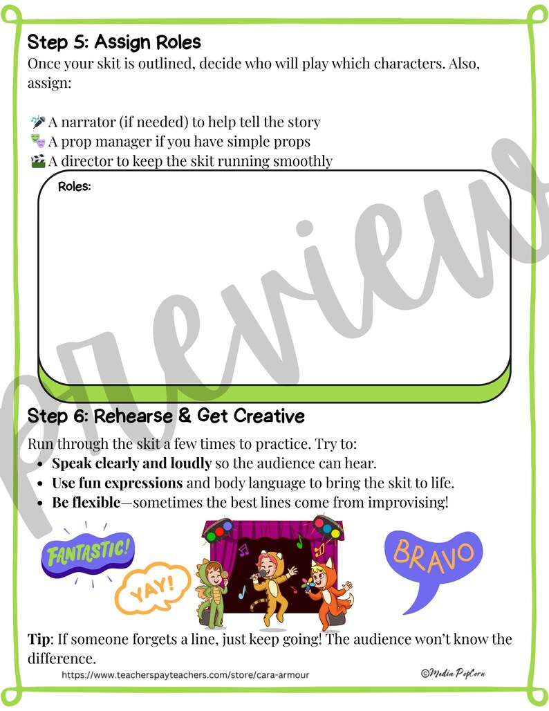 Scout Skit Starter Workbook | Make Skit Development a BREEZE | Scout ...