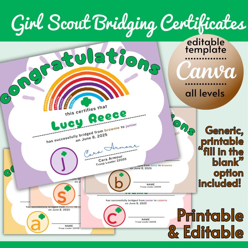 Girl Scouts - Etsy