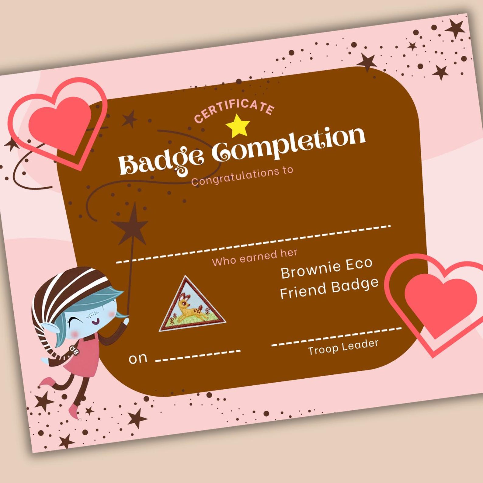 Brownie Badge & Award Certificate Bundle | Updated for the 2025-2026 ...