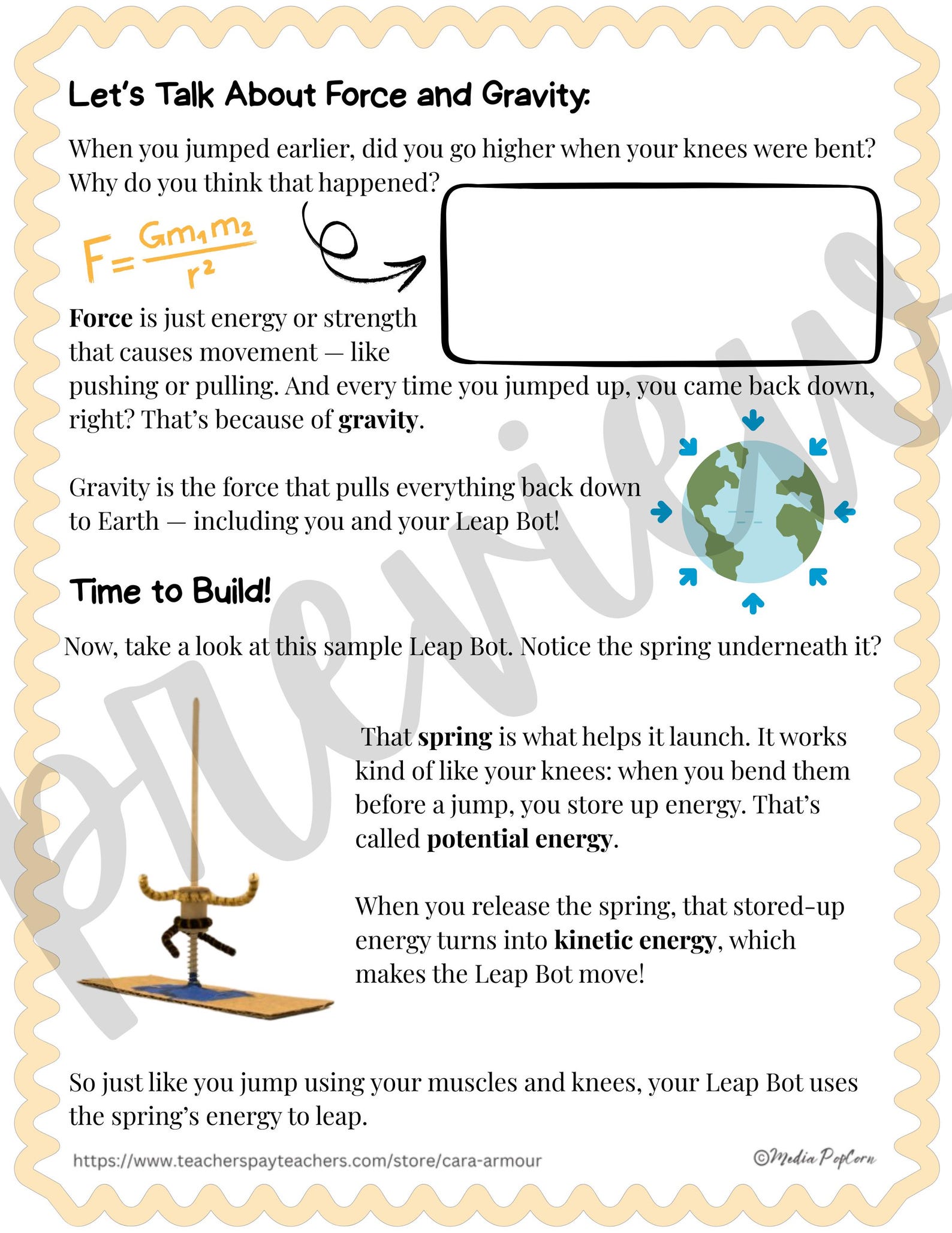Leap Bot Design Challenge Workbook | Girl Scout Badge Activity Guide ...