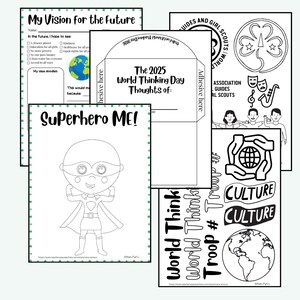 Girl Scout World Thinking Day 2025 | Full Award Plan and Activities ...