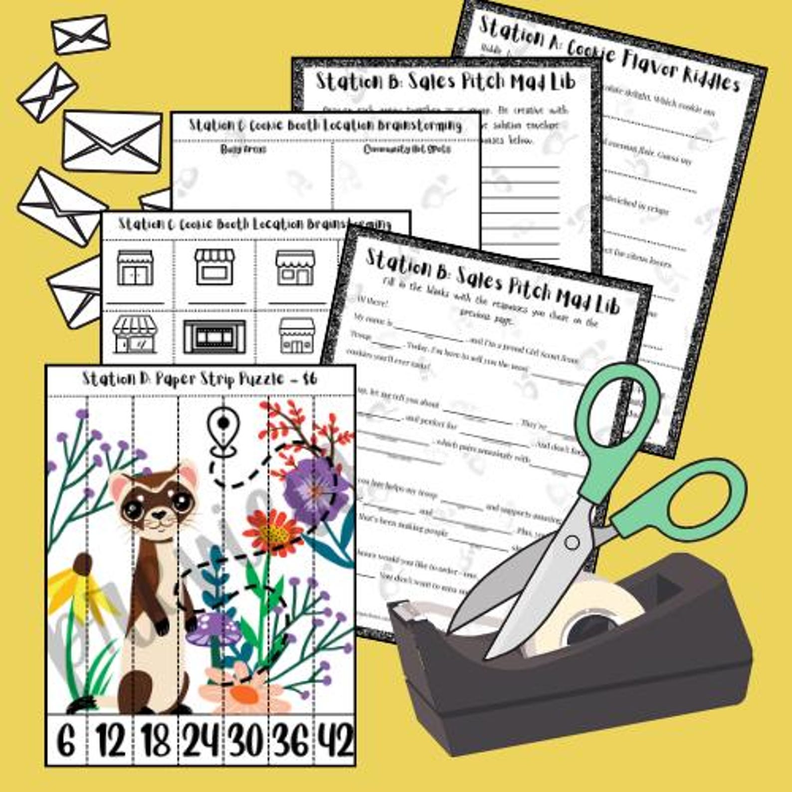 Scout Mystery Escape Room Adventure | Meeting Activity | Scout Cookies ...
