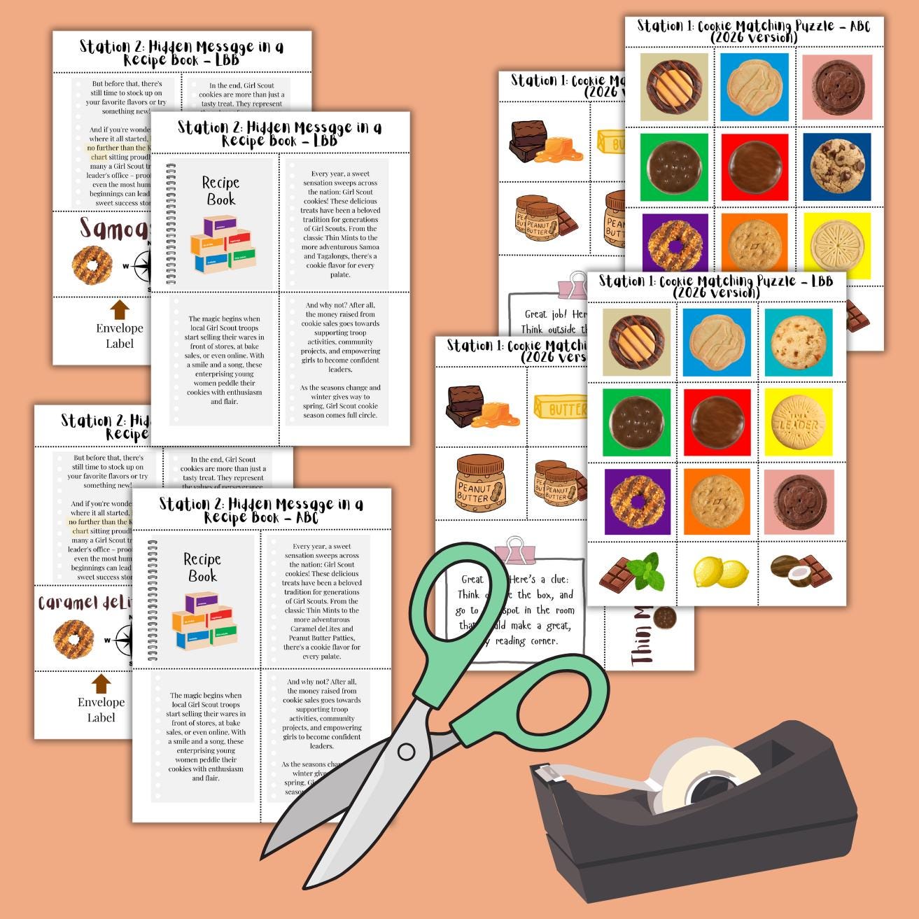 UPDATED for 2026! Scout Cookie Mystery Escape Room Adventure | Meeting ...