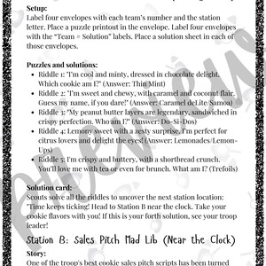 Scout Mystery Escape Room Adventure | Meeting Activity | Scout Cookies ...