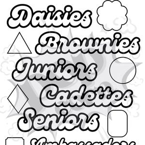 Girl Scout Promise & Law Coloring Book | Fun, Educational PDF Download ...