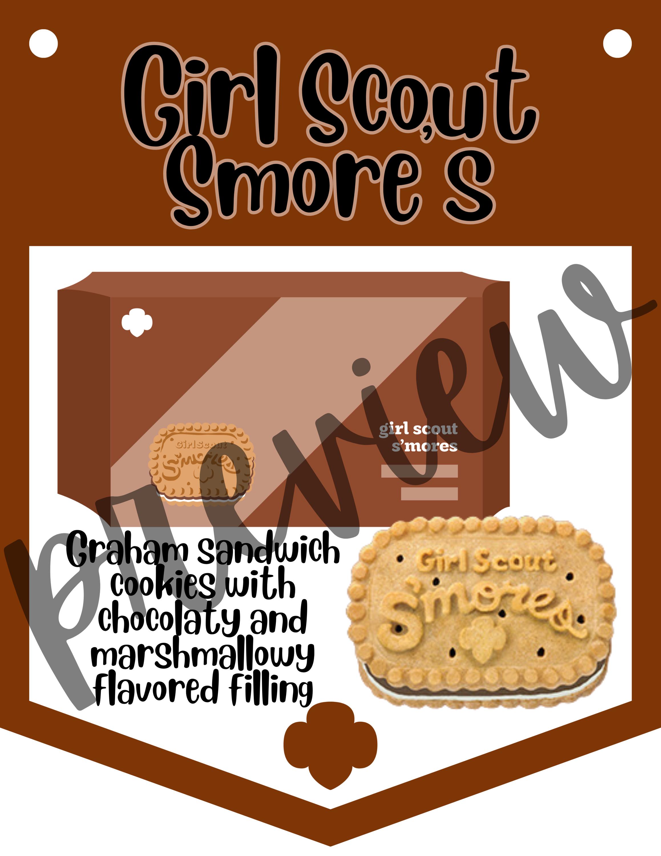 Girl Scout Cookie Booth Banner Kit 2025 | Downloadable, Printable ...