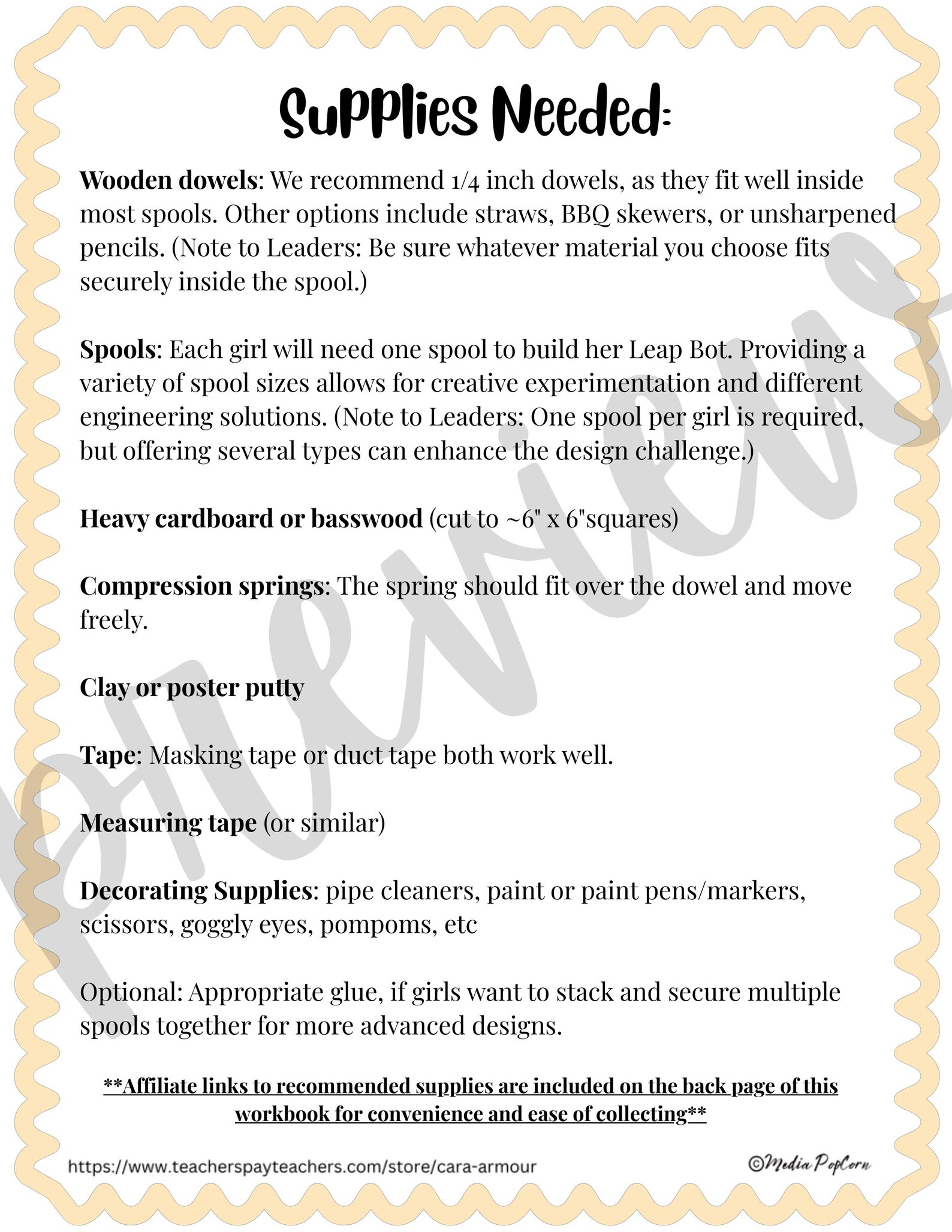 Leap Bot Design Challenge Workbook | Girl Scout Badge Activity Guide ...