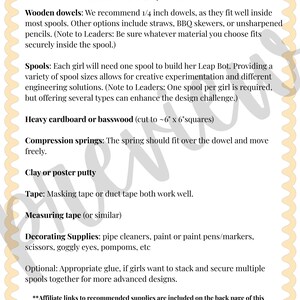 Leap Bot Design Challenge Workbook | Girl Scout Badge Activity Guide ...