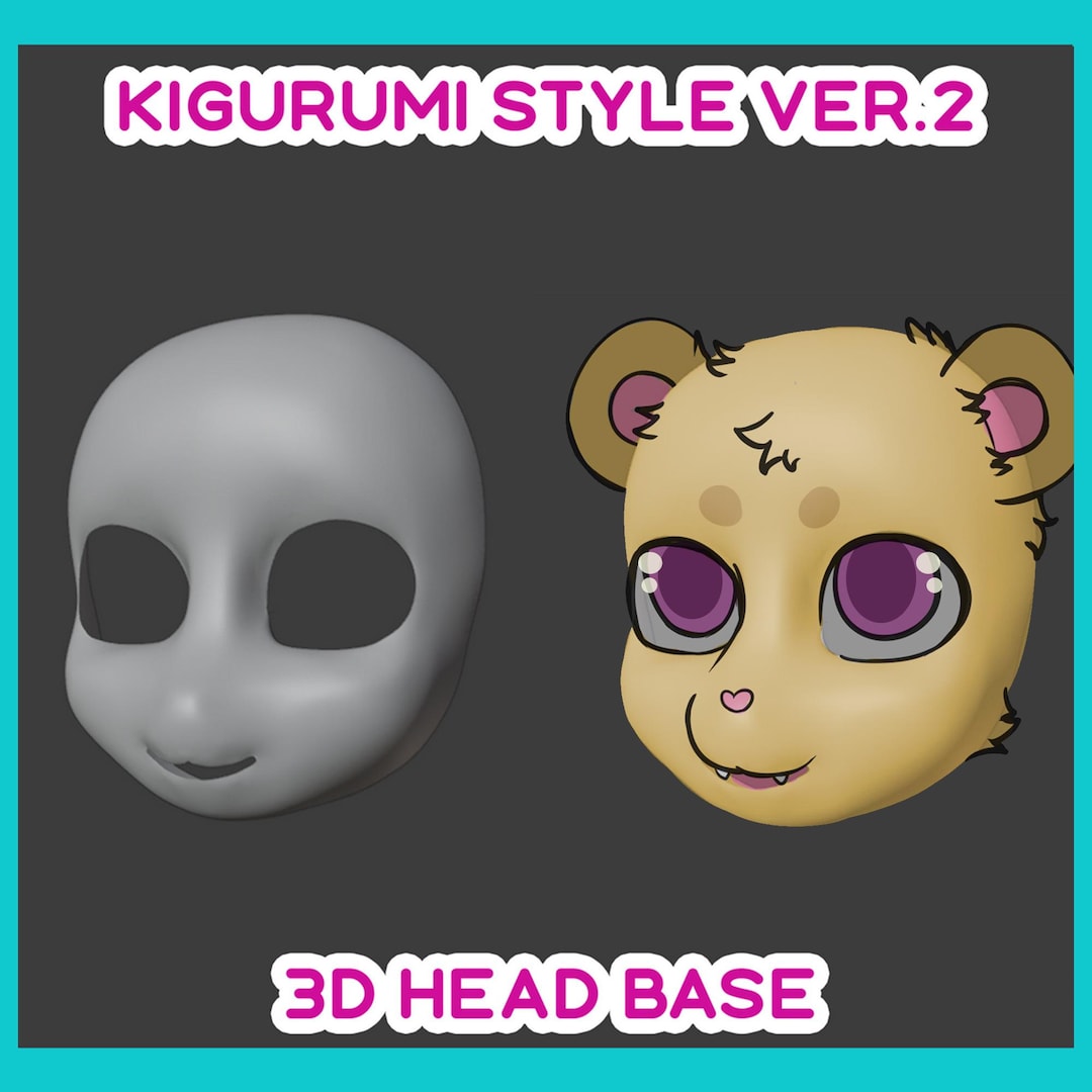 3D Printable Kigurumi Style Slim Kemono Fursuit Base Ver.2 (FILE ONLY ...