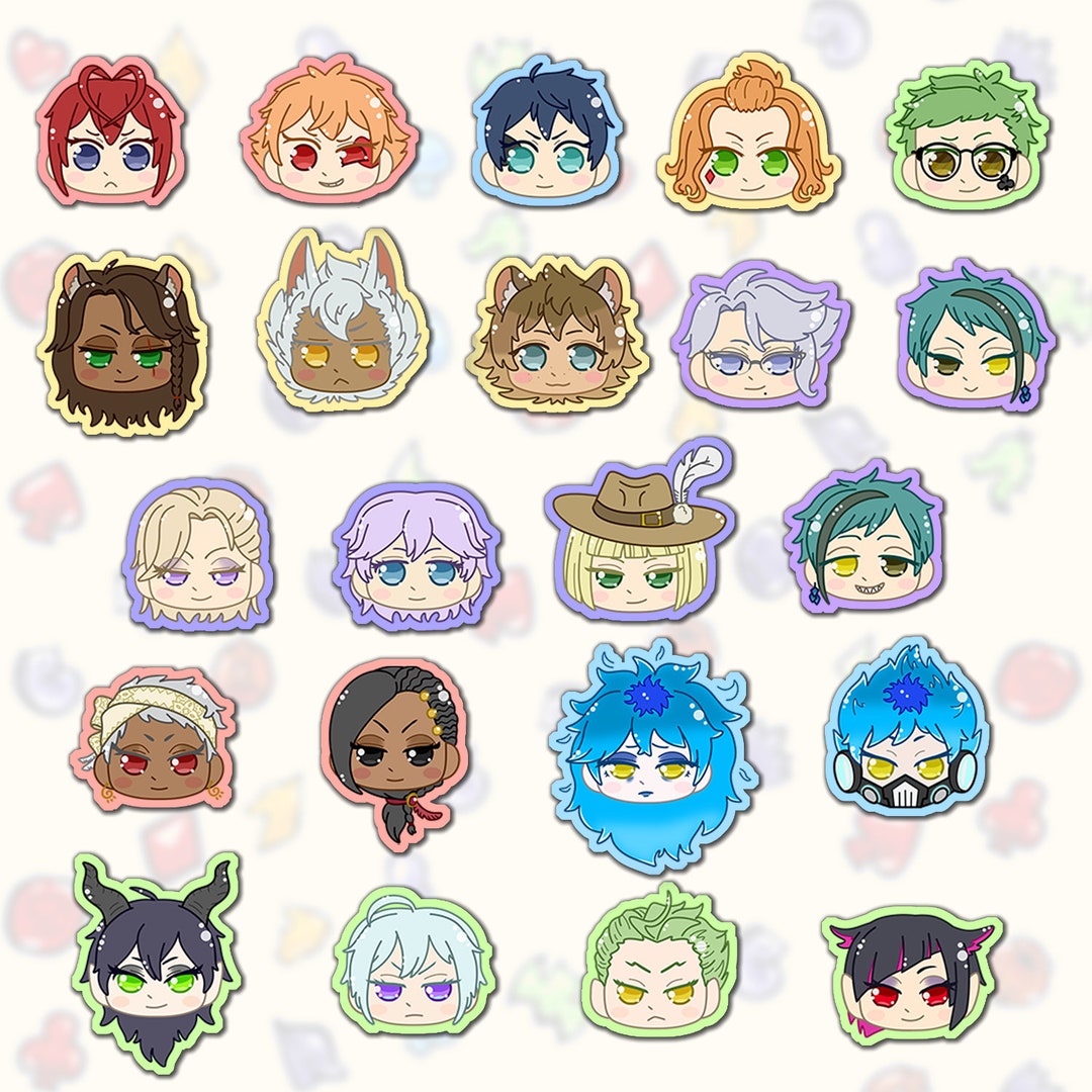 Twisted Wonderland Stickers - Etsy