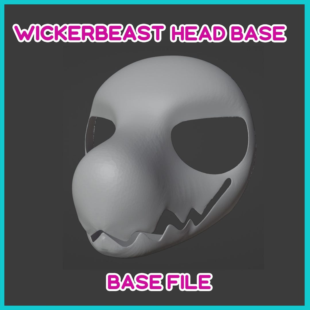 3D Printable Wickerbeast Fursuit Base (FILE ONLY) - Etsy