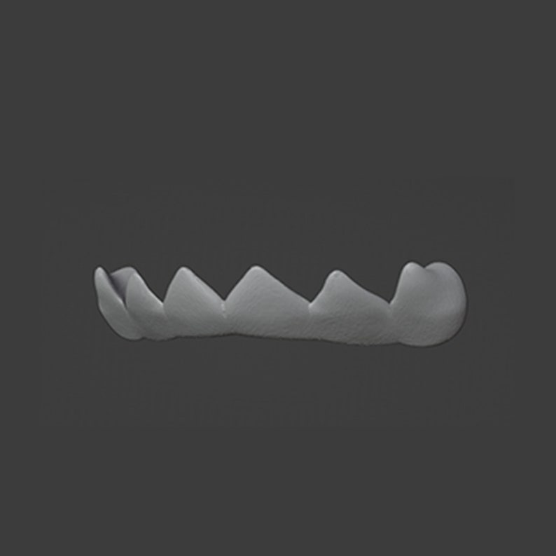 3D Printable Horns + Teeth (FILE ONLY) - Etsy