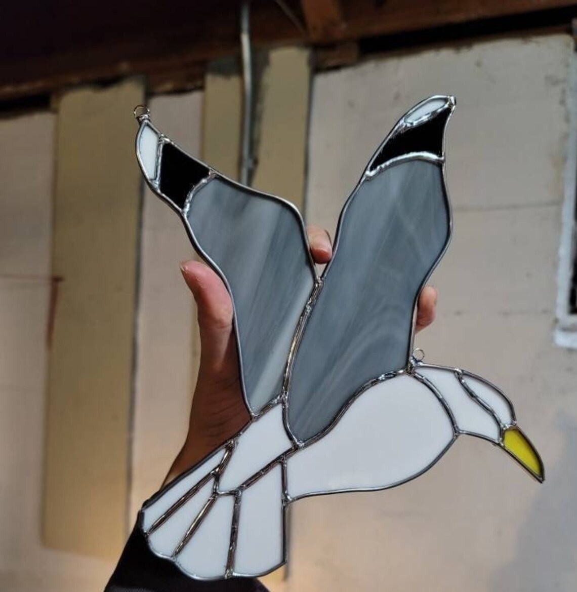 Seagull Stained Glass Pattern - Etsy