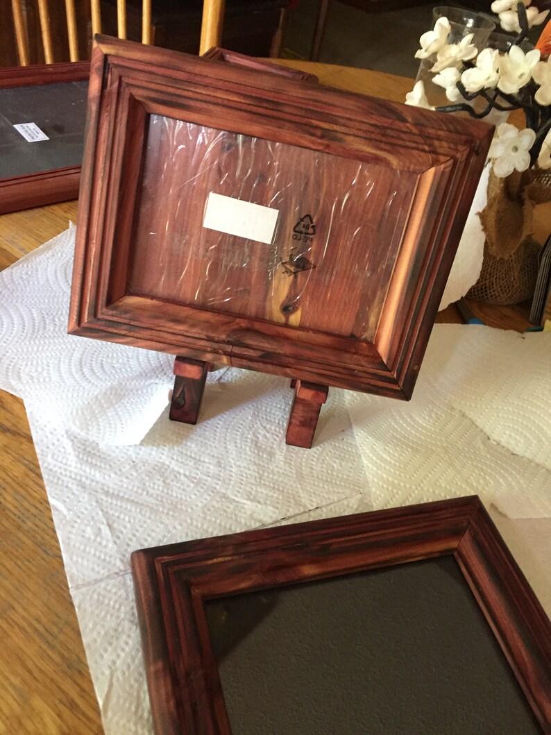 Handmade 4x6 Cedar Picture Frame - Etsy