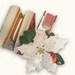 Christmas Poinsettia Paper Flowers Holiday Paper Poinsettias christmas ...
