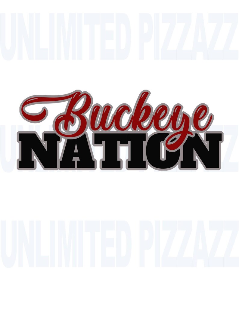 Buckeye Nation Download, PNG-JPG, Shirts, Cheer Template, Immediate ...