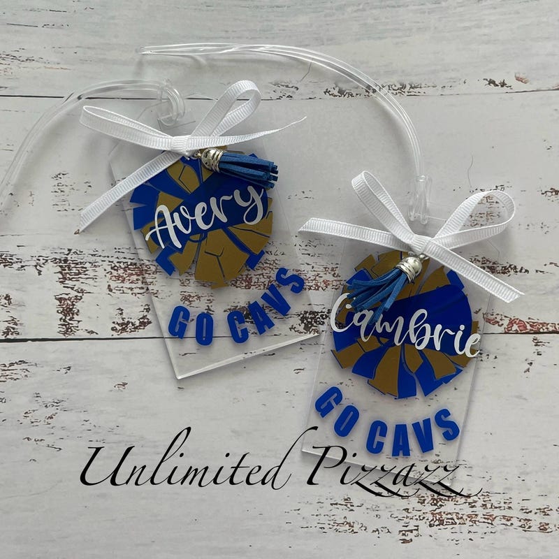 Cheer Bag Tag - Etsy
