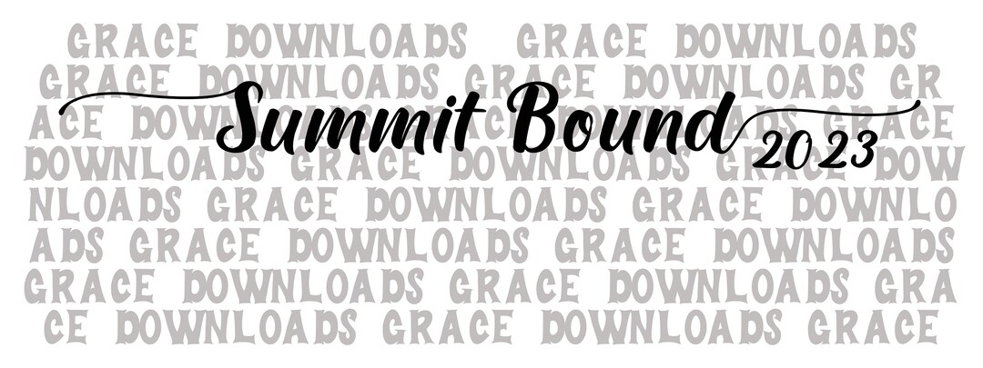 Summit Bound 2023 DIY Cheerleading Script PNG for Immediate - Etsy