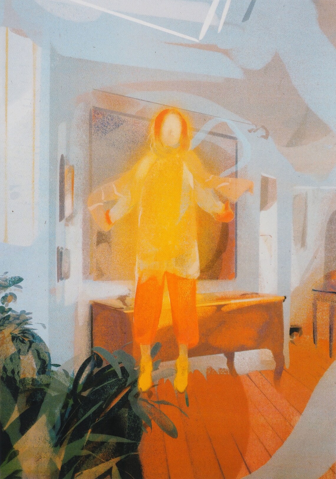 Kettle's Yard (sunflower Variation), A3 Screenprint, Interior ...