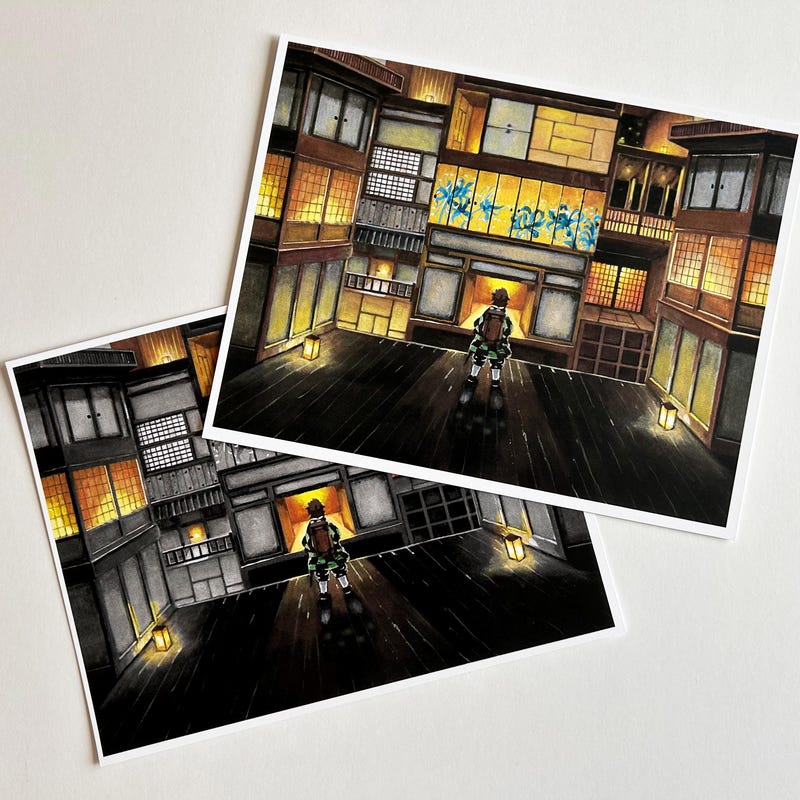 Kimetsu No Yaiba Infinity Castle Poster - Etsy