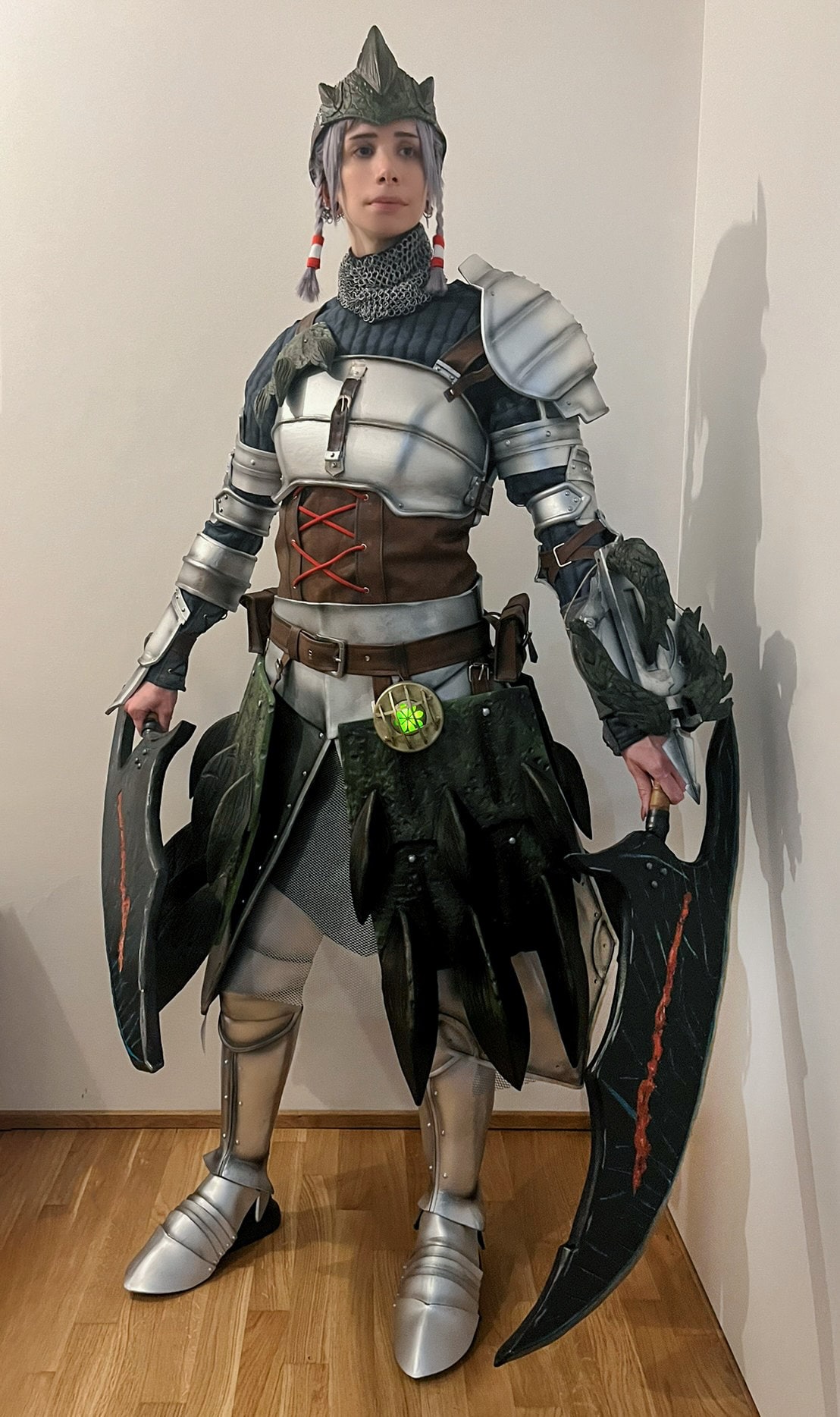 Rathian Armor Patterns Monster Hunter Inspired Cosplay - Etsy