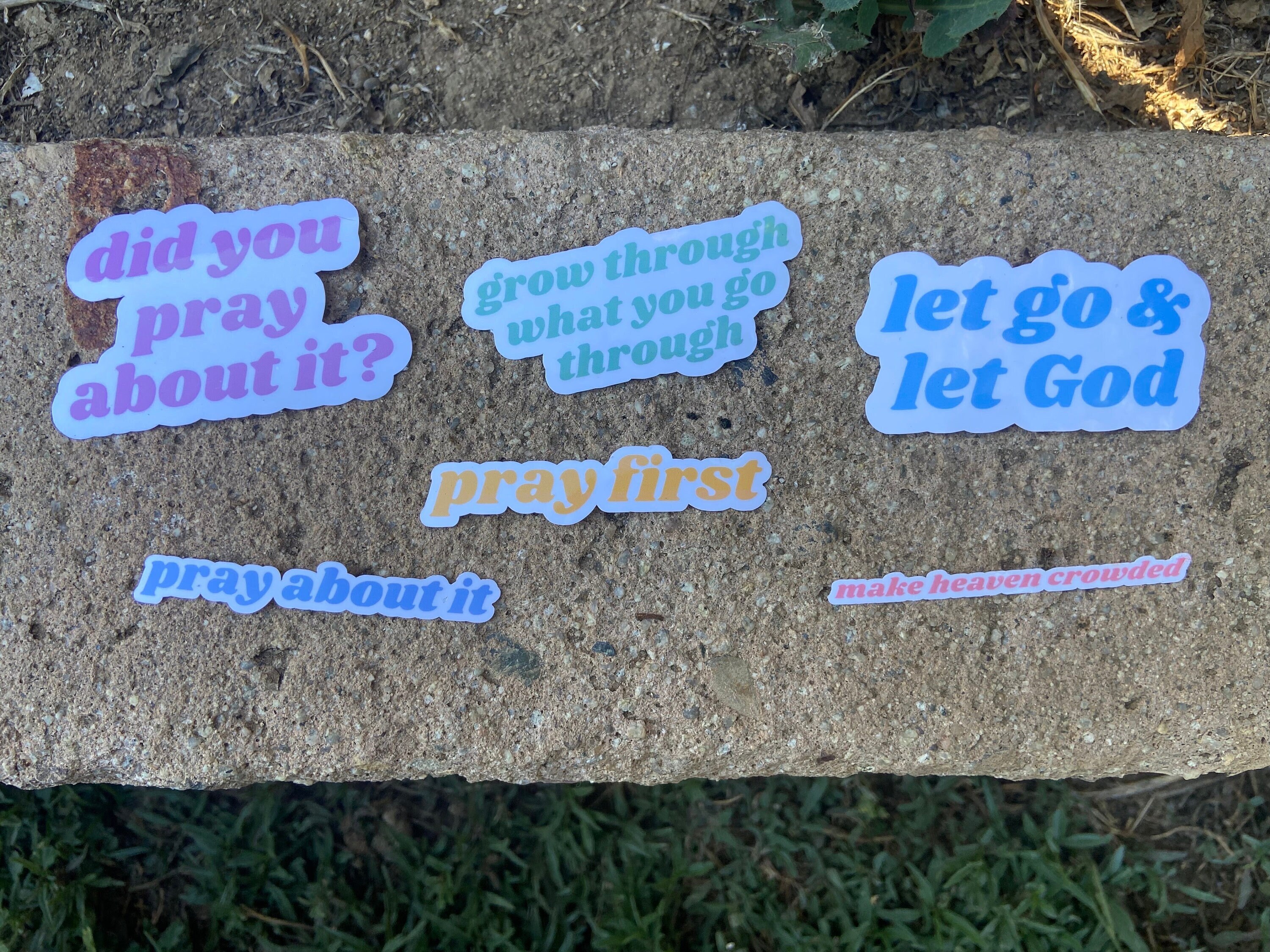 Christian Girl Sticker Pack Godly Stickers for Her Christian - Etsy