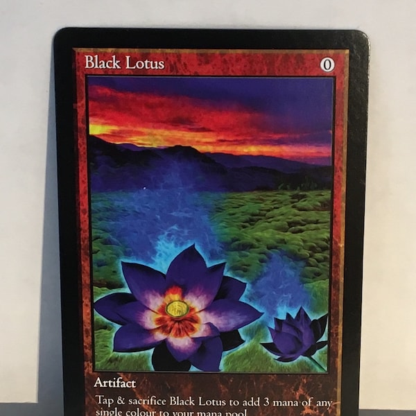 Black Lotus - Etsy